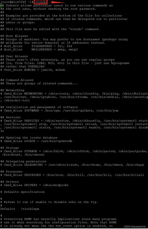 linux学习之用户管理su与sudo 管控sudo 和 su root csdn博客