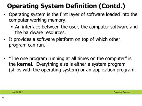 Lecture 1 Introduction To Operating Systemspdf Operating Systems Computer Software And