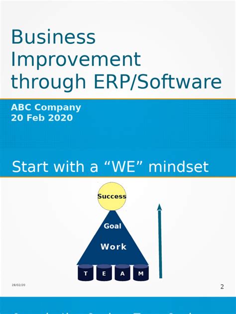 Erp Implementation Sample Project Kickoff Pdf Enterprise Resource Planning Business Process
