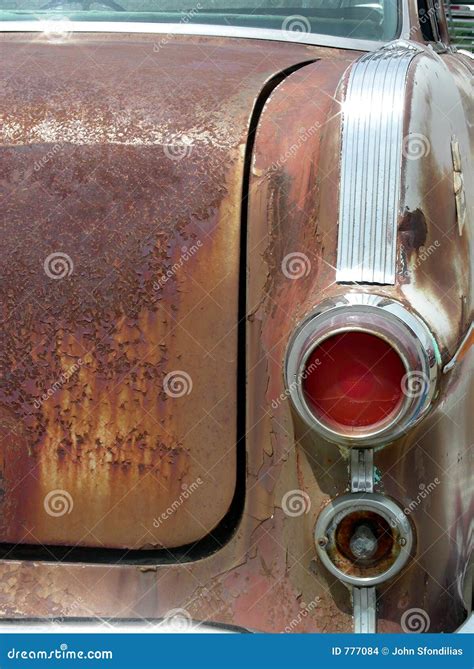 Rust And Light Stock Photo Image Of Vintage Pontiac Light