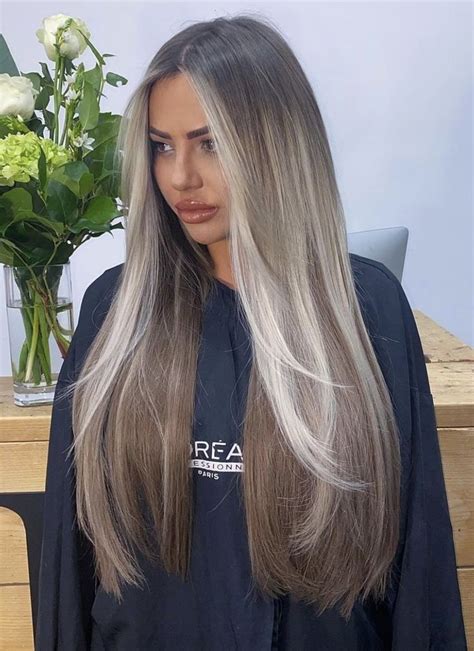 Pin By Kate🖤 On 0mbre Balayage Hair Highlights Blonde Hair