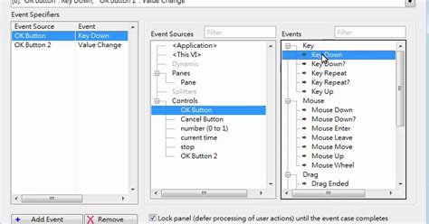 LabVIEW程式技巧 常用 Event 技巧回顧