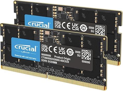 Crucial Ct K G C S Ddr Ram Gb Kit X Gb Mhz Sodimm Cl Memory Module For Laptop