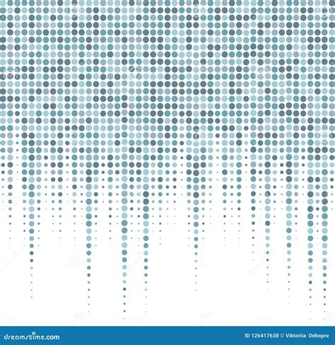 Abstract Green Dotted Background Halftone Vector Illustration Stock