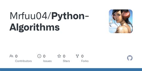 Github Mrfuu04python Algorithms