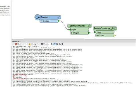 Published Parameters Value In Python Caller In Custom Transformer