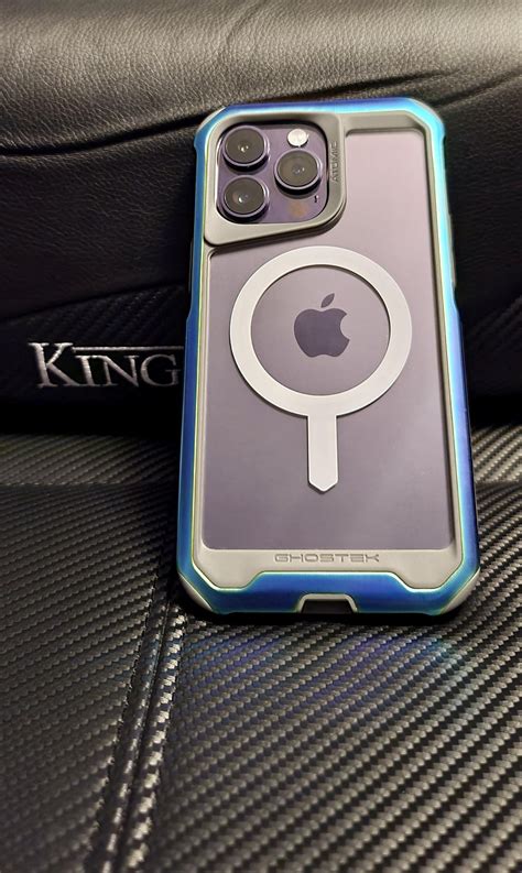 Iphone 14 Pro Max In Ghostek Atomic Slim Prismatic Case O Riphone14pro