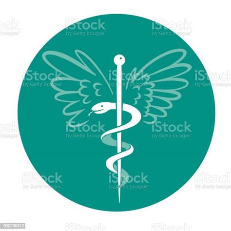 Caduceus 의료 서명 로고 0명에 대한 스톡 벡터 아트 및 기타 이미지 0명 건강관리와 의술 과학 Istock