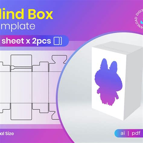 Blind Box Templates Etsy