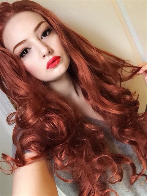 Cheryl Blossom Riverdale Show Inspired Style Lace Front Wig Red Curly Wavy Etsy
