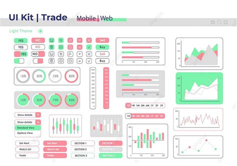 Trade Ui Elements Kit Template Download On Pngtree