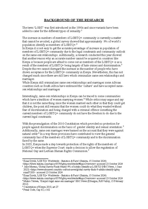 Background Of The Research Background Of The Research The Term ‘lgbt