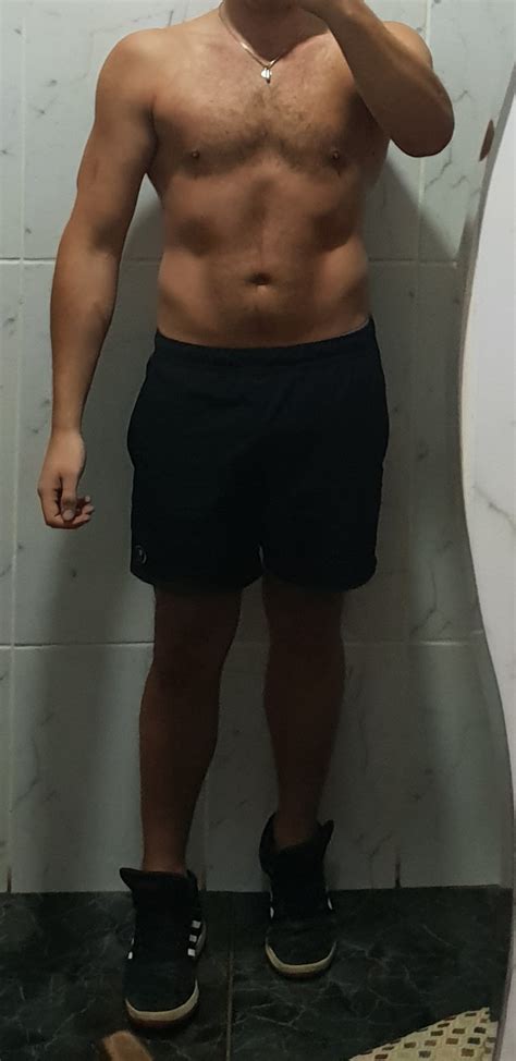 30m 57 Flexing Abs Body Fat Rguessmybf