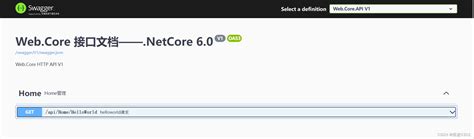 Net Core60 Webapi项目框架搭建三：swagger的使用net6 配置swagger Csdn博客