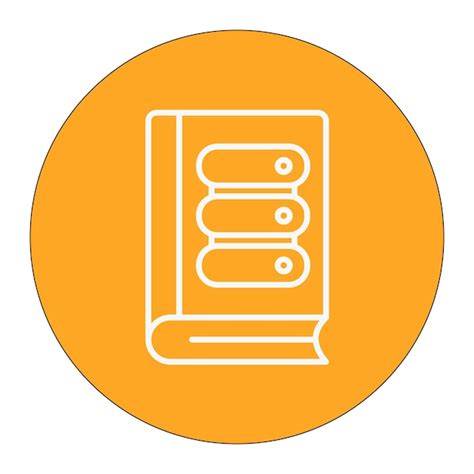 Premium Vector Library Database Vector Illustration