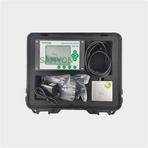 Electronic Mineral Blast Vibration Test Sam 20 Blasting Vibration