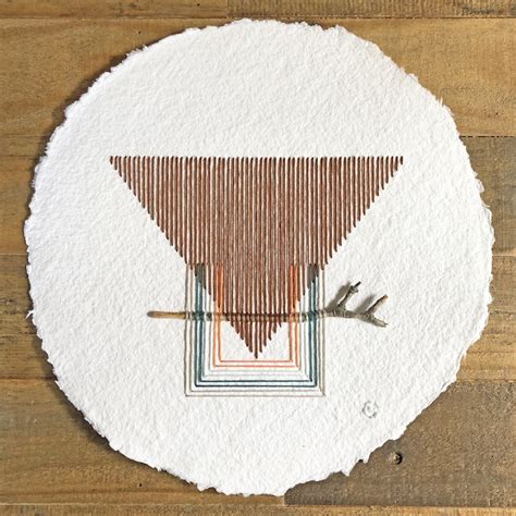 Paper Embroidery By Natalie Ciccoricco