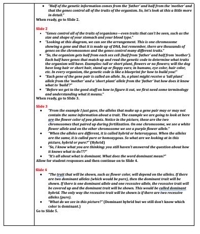 Th Science Lesson Asexual Sexual Reproduction OAS LS NGSS MS LS Made By Teachers