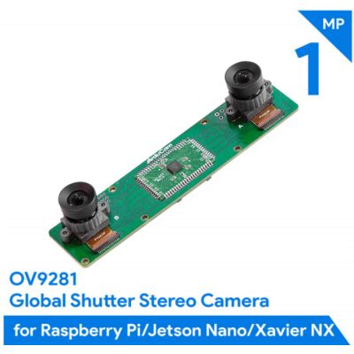 Arducam 1MPx2 Stereo Camera For Raspberry Pi Nvidia Jetson Nano Xavier NX Dual OV9281