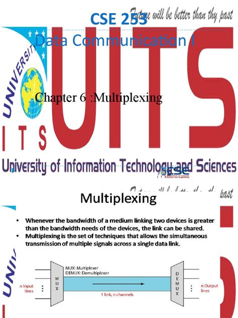 Data Communication I Chapter 6multiplexing Pdf