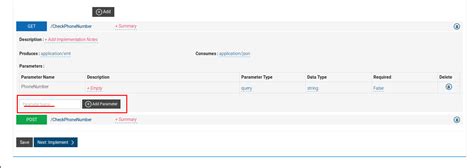 The Add Parameter Should Provide A Validation Message When Parameter Name Is Empty · Issue