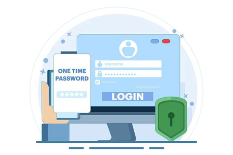 The Concept Of Logging Into A Website Or Application Using Two Steps Two Step Authentication