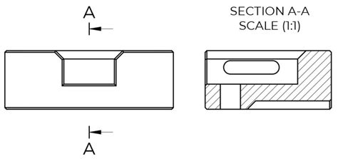 Section And Detailed Views On Engineering Drawing Newtonian World