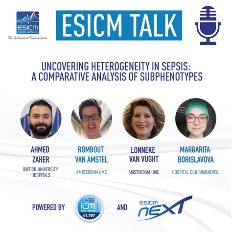 Uncovering Heterogeneity In Sepsis A Comparative Analysis Of Subphenotypes Esicm