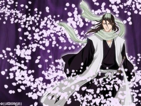 Byakuya Kuchiki 6th Division Captain Bleach Bleach Fanart Bleach