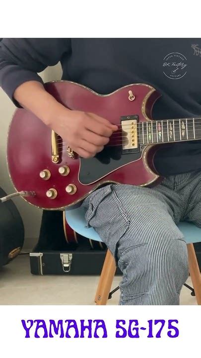 Yamaha Sg 175 Dk Factory Japan Vintage Guitars Youtube
