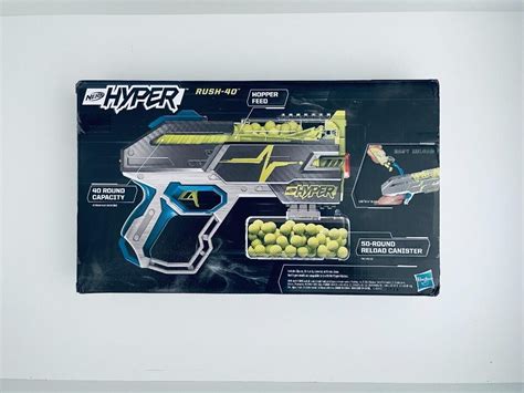 Nerf Hyper Rush 40 Hobbies And Toys Toys And Games On Carousell