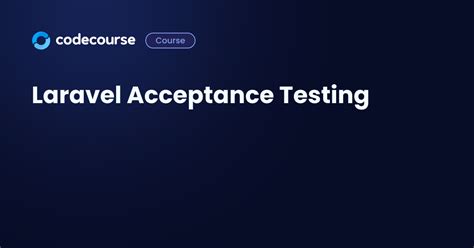 Task Authorization And Validation Laravel Acceptance Testing