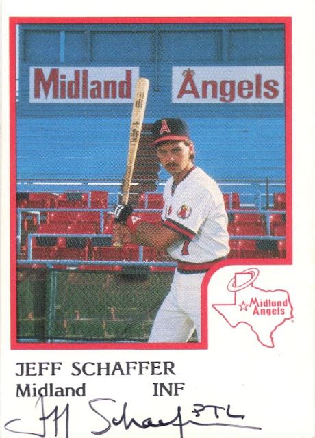 1986 Procards Project Jeff Schaefer