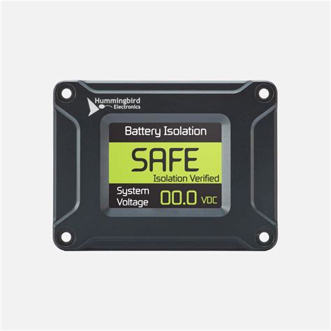 Isolation Verification Control Redarc Hummingbird