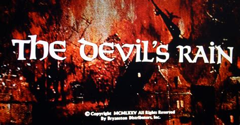 Shat Attack An Appreciation The Devils Rain