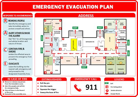 Best 13 Fire Safety And Emergency Evacuation Plan Artofit
