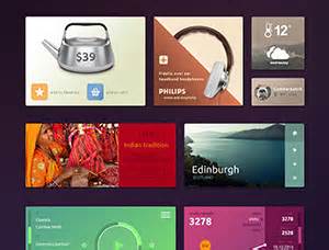 Colorful Tiles Ui Kit Graphicburger