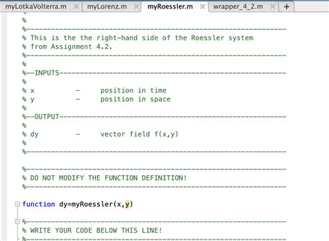 need help with matlab on the runge kutta method all