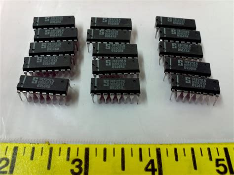 4 bit arithmetic logic unit lot of 5 integrated circuits and op amps bmi surplus inc