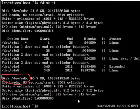 linux使用fdisk命令分区（带图详细过程）及实现自动挂载 csdn博客