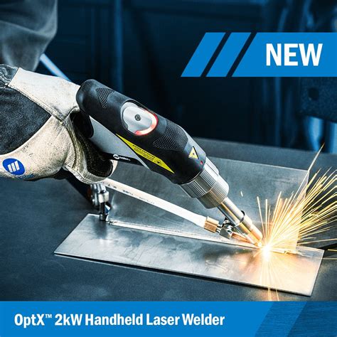 Introducing The Miller® Optx™ 2kw Handheld Laser Welder Miller