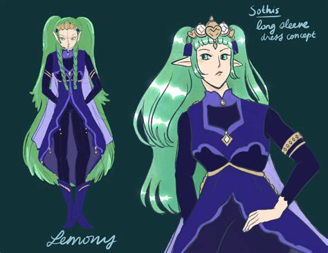 Fe3h Sothis New Outfit Design By Blookittikat On Deviantart