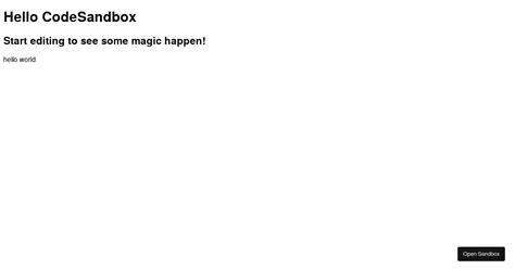 Msw Storybook Addon Examples CodeSandbox