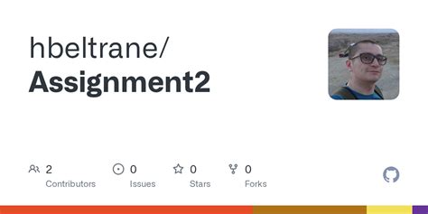 Github Hbeltraneassignment2