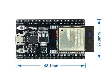 Esp32 Devkitc Development Board Esp32 Bottom Board Can Be Equipped With