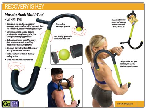 Gofit Muscle Hook Multi Tool Muscle And Body Multi Functional Massage