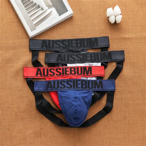 Brand Men S Underwear Thong Sexy Low Waist Fashion Trend Breathable