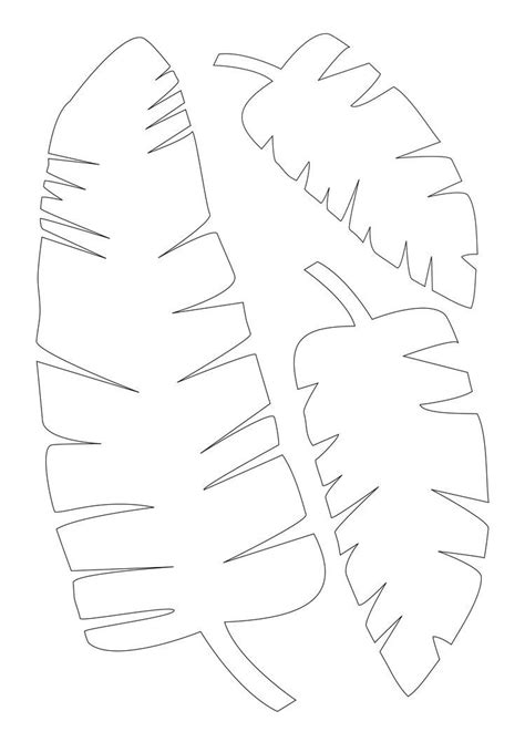 Printable Palm Leaf Template Artofit