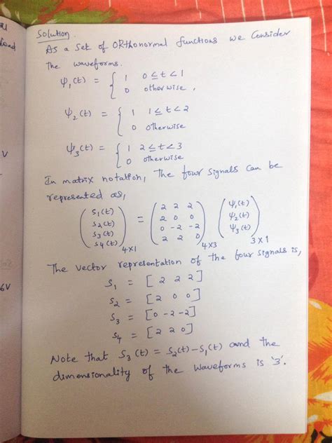 Solved Determine A Set Of Orthonormal Functions For The Four