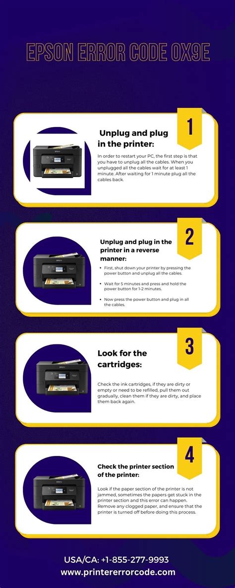 How To Fix Epson Printer Error Code 0x9e By James William Infogram